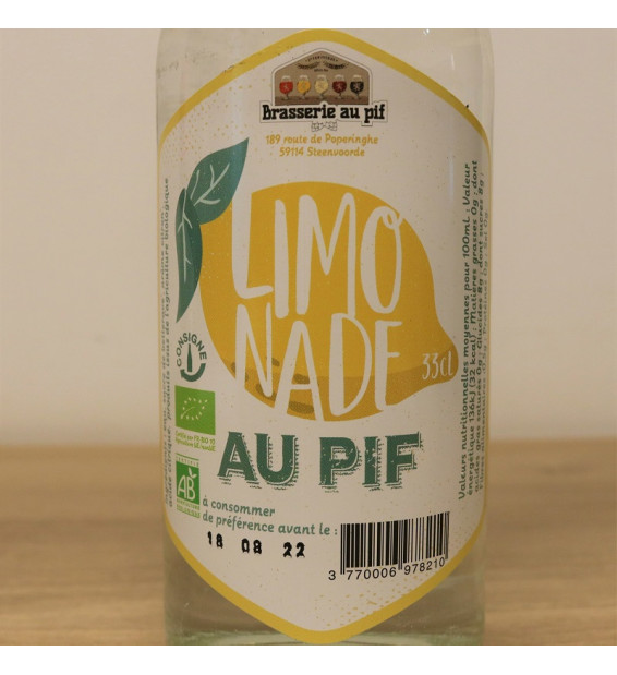 Limonade artisanale 33cl bio