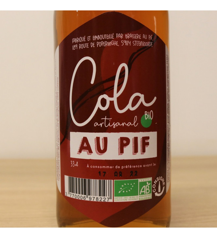 Cola artisanal 33cl bio